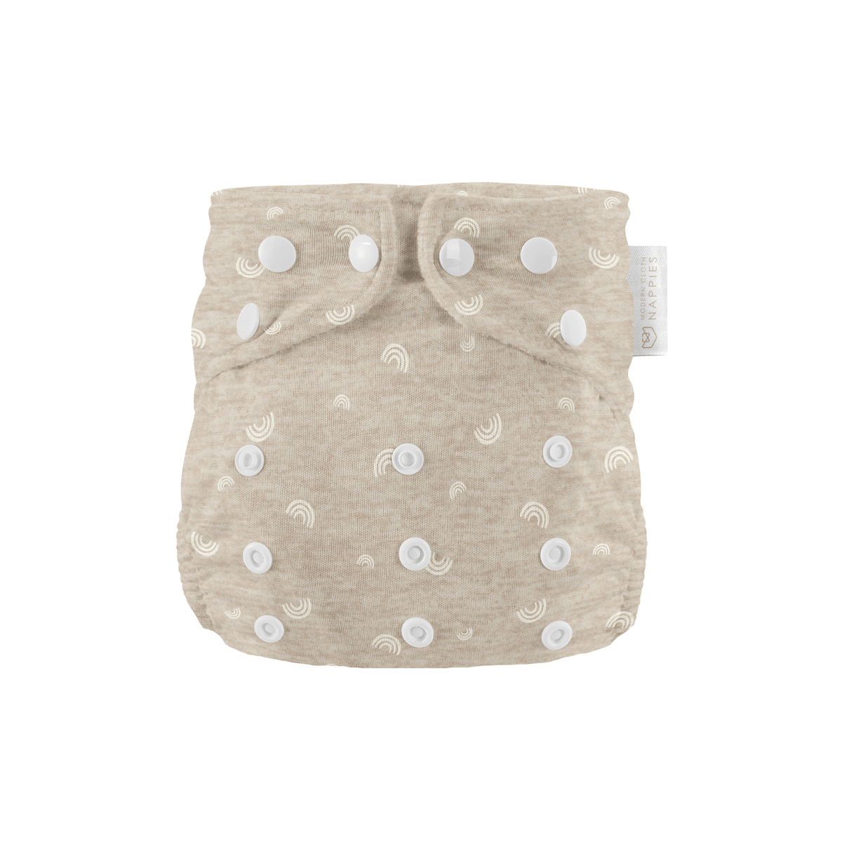Newborn Reusable Cloth Nappy - Rainbow Oatmeal – Modern Cloth Nappies